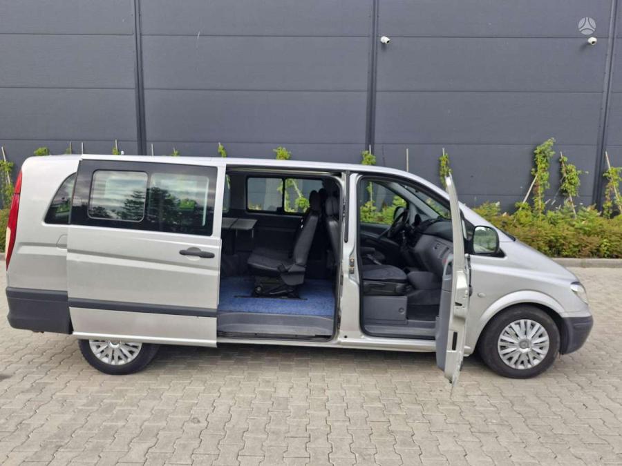 Grey Mercedes-Benz Vito 2006 in Vilnius, with an engine capacity of 2.00 L and mileage of 330 thousand km for 3950 €, photo 10 on AUTOMOTO.COM.LV