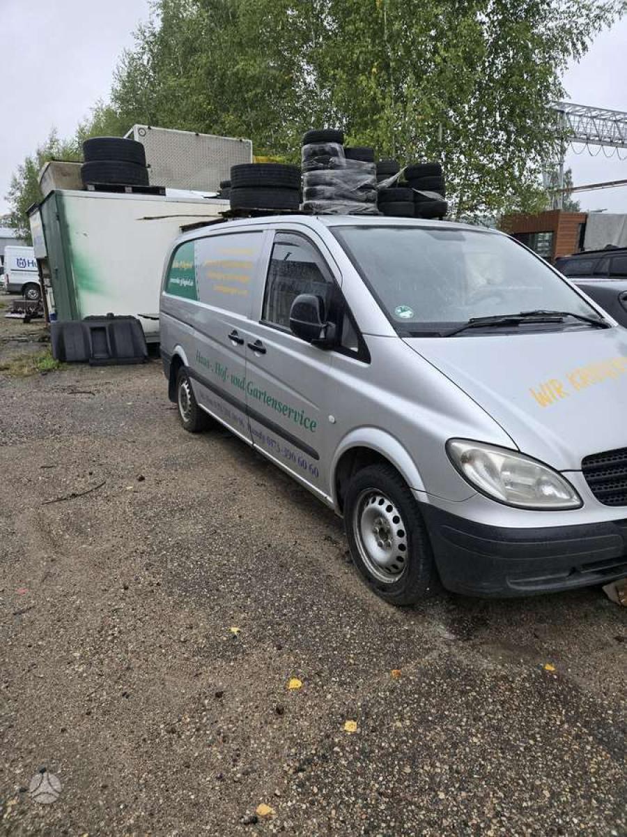 Pelēks Mercedes-Benz Vito 2006 Viļņa, ar dzinēja tilpumu 2.20 L un nobraukumu 265 tūkst. km par 2750 €, foto 3 vietnē AUTOMOTO.COM.LV