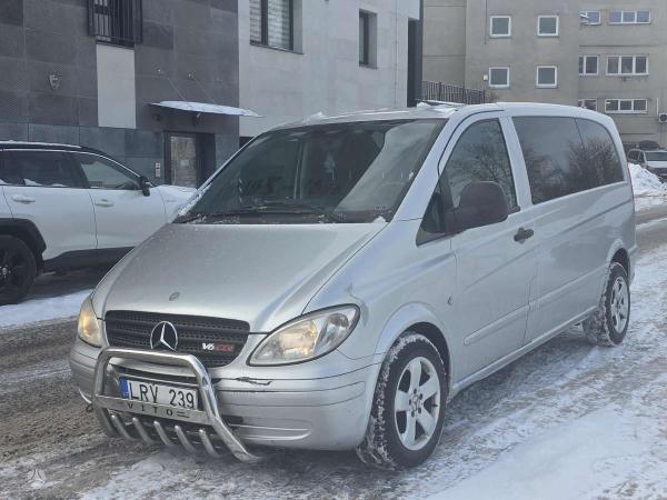 Pelēks Mercedes-Benz Vito 2007 Viļņa, ar dzinēja tilpumu 3.00 L un nobraukumu 360 tūkst. km par 2200 €, foto 1 vietnē AUTOMOTO.COM.LV