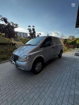 Grey Mercedes-Benz Vito 2007 in Vilnius, with an engine capacity of 2.20 L and mileage of 455 thousand km for 4850 €, photo 3 on AUTOMOTO.COM.LV