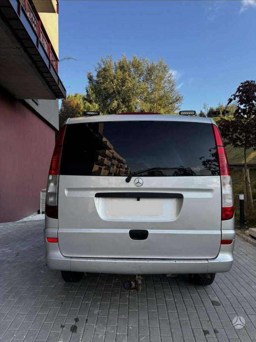 Grey Mercedes-Benz Vito 2007 in Vilnius, with an engine capacity of 2.20 L and mileage of 455 thousand km for 4850 €, photo 5 on AUTOMOTO.COM.LV