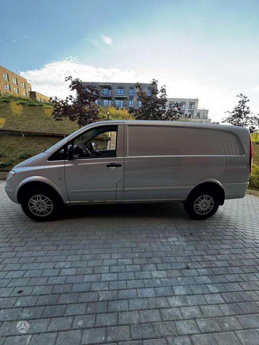 Grey Mercedes-Benz Vito 2007 in Vilnius, with an engine capacity of 2.20 L and mileage of 455 thousand km for 4850 €, photo 8 on AUTOMOTO.COM.LV