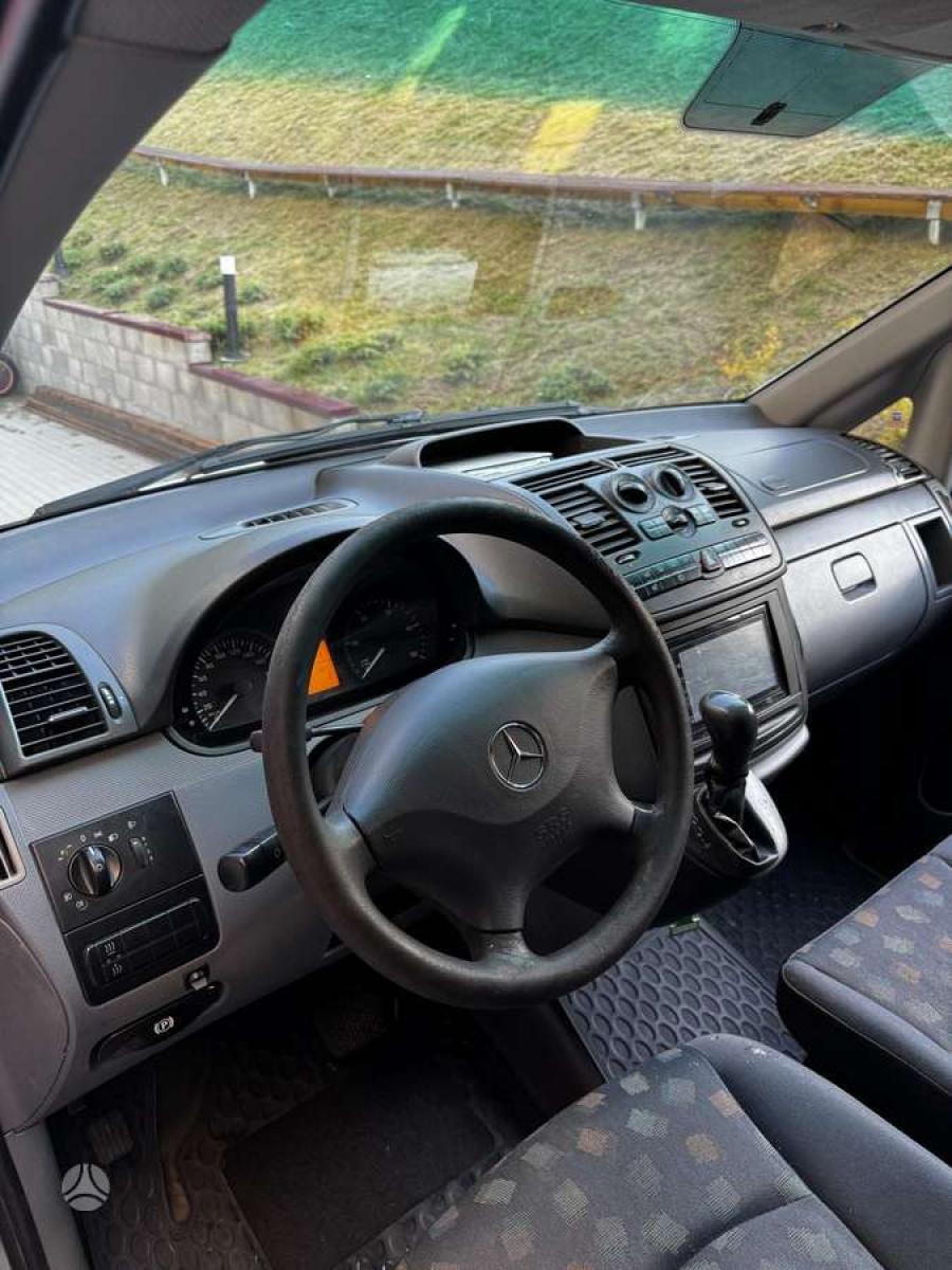 Grey Mercedes-Benz Vito 2007 in Vilnius, with an engine capacity of 2.20 L and mileage of 455 thousand km for 4850 €, photo 11 on AUTOMOTO.COM.LV