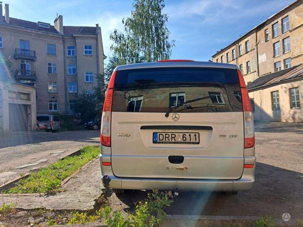 Grey Mercedes-Benz Vito 2008 in Vilnius, with an engine capacity of 2.15 L and mileage of 330 thousand km for 4500 €, photo 4 on AUTOMOTO.COM.LV