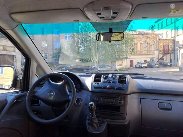 Grey Mercedes-Benz Vito 2008 in Vilnius, with an engine capacity of 2.15 L and mileage of 330 thousand km for 4500 €, photo 9 on AUTOMOTO.COM.LV