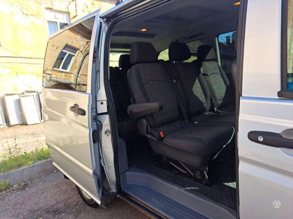 Grey Mercedes-Benz Vito 2008 in Vilnius, with an engine capacity of 2.15 L and mileage of 330 thousand km for 4500 €, photo 10 on AUTOMOTO.COM.LV