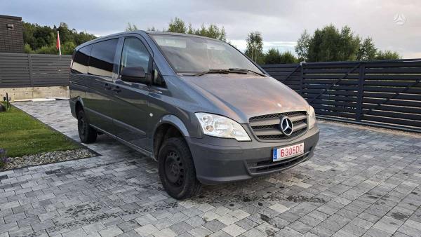 Pelēks Mercedes-Benz Vito 2010 Viļņa, ar dzinēja tilpumu 2.20 L un nobraukumu 322 tūkst. km par 10000 €, foto 3 vietnē AUTOMOTO.COM.LV