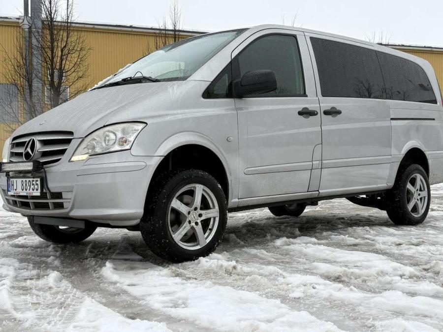 Pelēks Mercedes-Benz Vito 2011 Ukmergė, ar dzinēja tilpumu 2.10 L un nobraukumu 268 tūkst. km par 8800 €, foto 1 vietnē AUTOMOTO.COM.LV