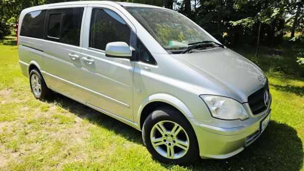 Grey Mercedes-Benz Vito 2011 in Rokiskis, with an engine capacity of 2.14 L and mileage of 280 thousand km for 7600 €, photo 1 on AUTOMOTO.COM.LV