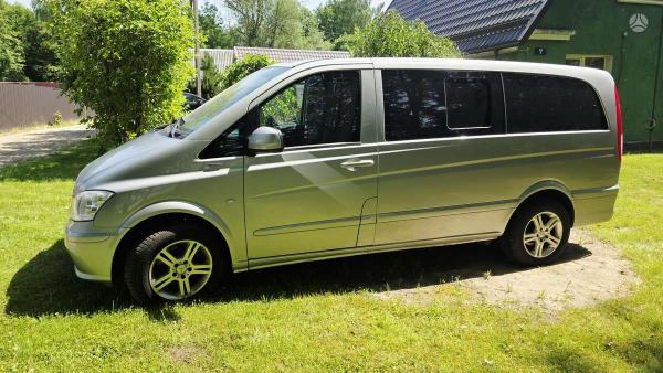 Grey Mercedes-Benz Vito 2011 in Rokiskis, with an engine capacity of 2.14 L and mileage of 280 thousand km for 7600 €, photo 2 on AUTOMOTO.COM.LV