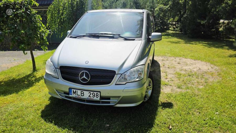 Pelēks Mercedes-Benz Vito 2011 Rokiškis, ar dzinēja tilpumu 2.14 L un nobraukumu 280 tūkst. km par 7600 €, foto 4 vietnē AUTOMOTO.COM.LV
