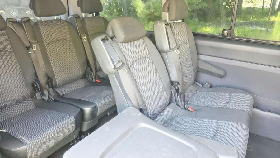 Pelēks Mercedes-Benz Vito 2011 Rokiškis, ar dzinēja tilpumu 2.14 L un nobraukumu 280 tūkst. km par 7600 €, foto 9 vietnē AUTOMOTO.COM.LV