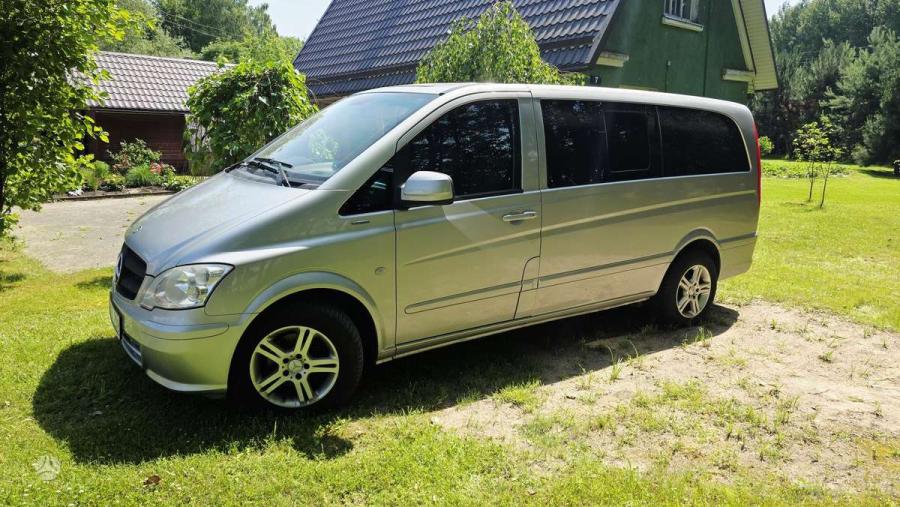 Pelēks Mercedes-Benz Vito 2011 Rokiškis, ar dzinēja tilpumu 2.14 L un nobraukumu 280 tūkst. km par 7600 €, foto 12 vietnē AUTOMOTO.COM.LV