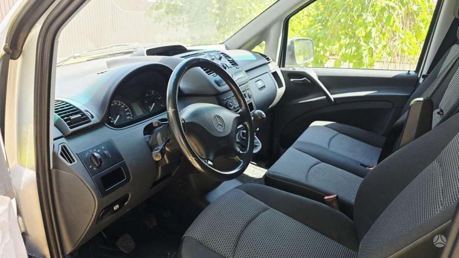 Pelēks Mercedes-Benz Vito 2011 Rokiškis, ar dzinēja tilpumu 2.14 L un nobraukumu 280 tūkst. km par 7600 €, foto 13 vietnē AUTOMOTO.COM.LV