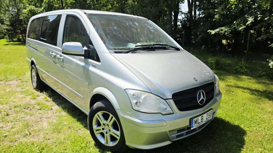 Pelēks Mercedes-Benz Vito 2011 Rokiškis, ar dzinēja tilpumu 2.14 L un nobraukumu 280 tūkst. km par 7600 €, foto 22 vietnē AUTOMOTO.COM.LV