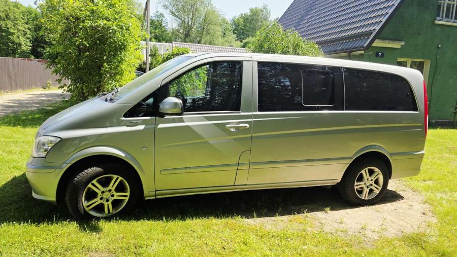 Pelēks Mercedes-Benz Vito 2011 Rokiškis, ar dzinēja tilpumu 2.14 L un nobraukumu 280 tūkst. km par 7600 €, foto 26 vietnē AUTOMOTO.COM.LV