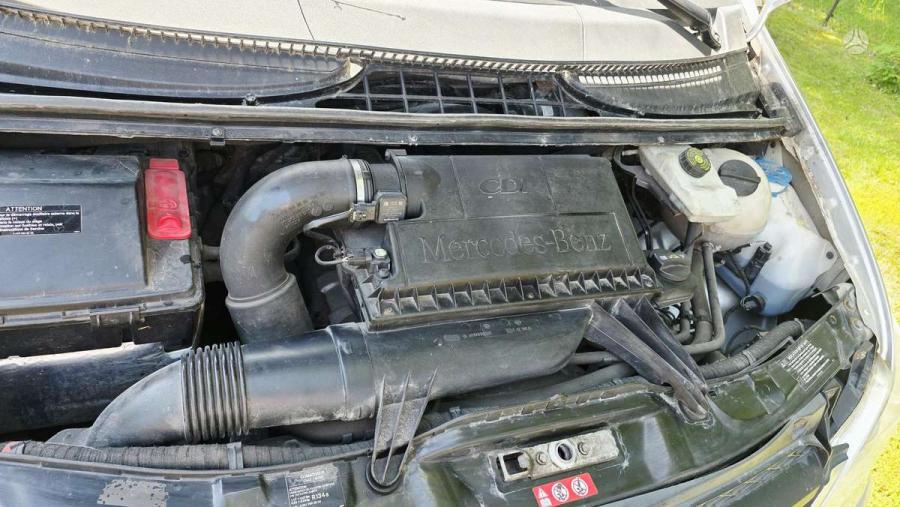 Pelēks Mercedes-Benz Vito 2011 Rokiškis, ar dzinēja tilpumu 2.14 L un nobraukumu 280 tūkst. km par 7600 €, foto 30 vietnē AUTOMOTO.COM.LV