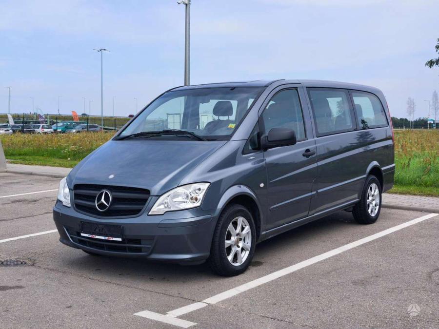 Grey Mercedes-Benz Vito 2011 in Marijampole, with an engine capacity of 2.14 L and mileage of 430 thousand km for 7200 €, photo 1 on AUTOMOTO.COM.LV