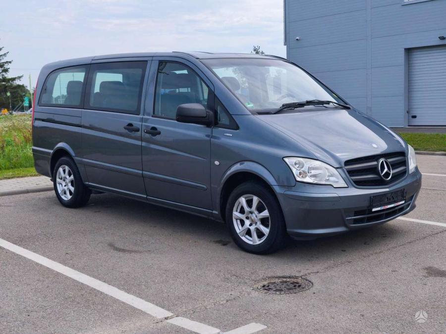 Grey Mercedes-Benz Vito 2011 in Marijampole, with an engine capacity of 2.14 L and mileage of 430 thousand km for 7200 €, photo 3 on AUTOMOTO.COM.LV