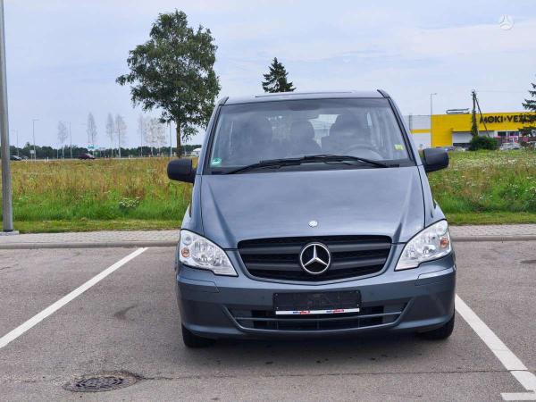 Pelēks Mercedes-Benz Vito 2011 Marijampole, ar dzinēja tilpumu 2.14 L un nobraukumu 430 tūkst. km par 7200 €, foto 4 vietnē AUTOMOTO.COM.LV
