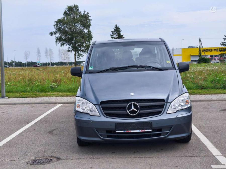 Grey Mercedes-Benz Vito 2011 in Marijampole, with an engine capacity of 2.14 L and mileage of 430 thousand km for 7200 €, photo 4 on AUTOMOTO.COM.LV