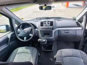 Grey Mercedes-Benz Vito 2011 in Marijampole, with an engine capacity of 2.14 L and mileage of 430 thousand km for 7200 €, photo 12 on AUTOMOTO.COM.LV