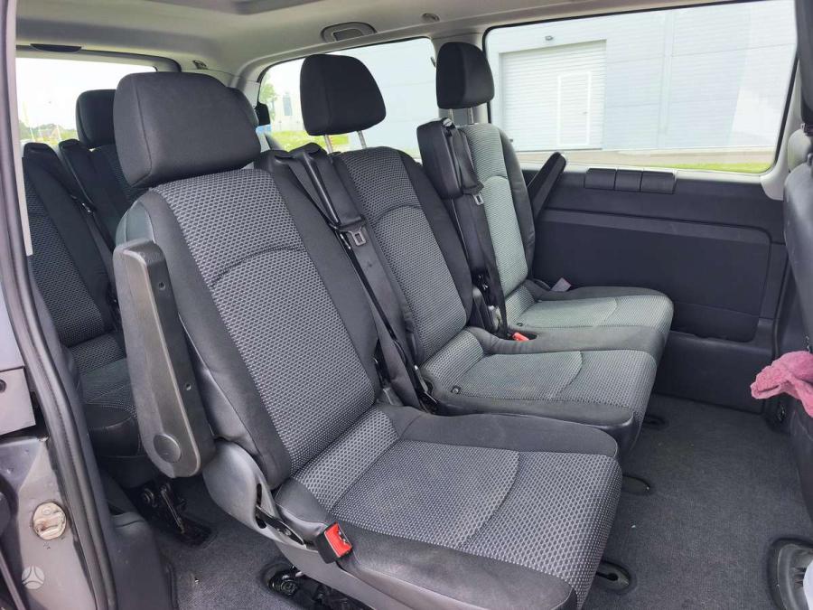Grey Mercedes-Benz Vito 2011 in Marijampole, with an engine capacity of 2.14 L and mileage of 430 thousand km for 7200 €, photo 13 on AUTOMOTO.COM.LV