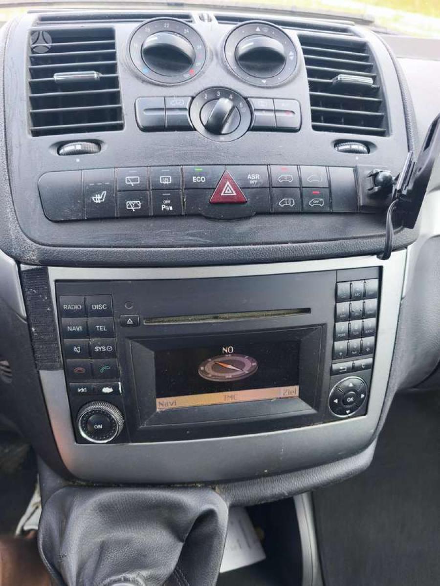 Grey Mercedes-Benz Vito 2011 in Marijampole, with an engine capacity of 2.14 L and mileage of 430 thousand km for 7200 €, photo 14 on AUTOMOTO.COM.LV