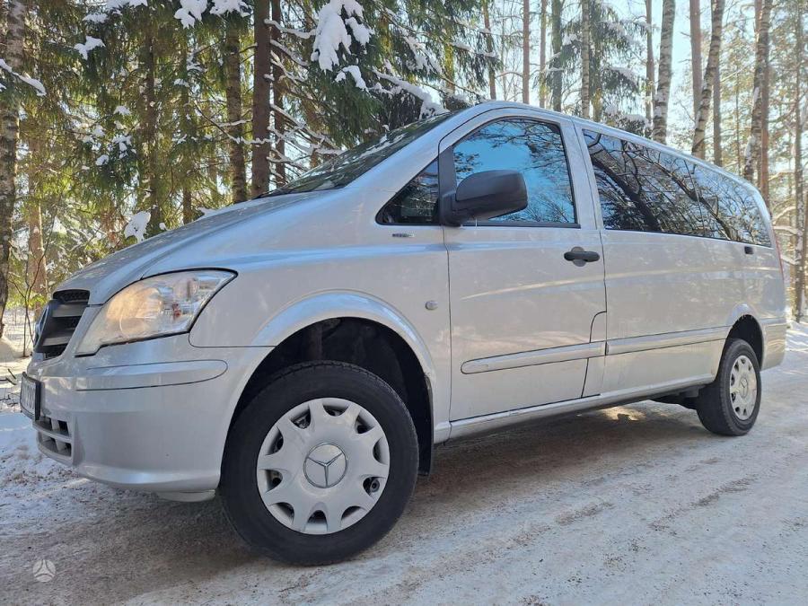 Grey Mercedes-Benz Vito 2012 in Vilnius, with an engine capacity of 0.00 L and mileage of 285 thousand km for 10750 €, photo 1 on AUTOMOTO.COM.LV