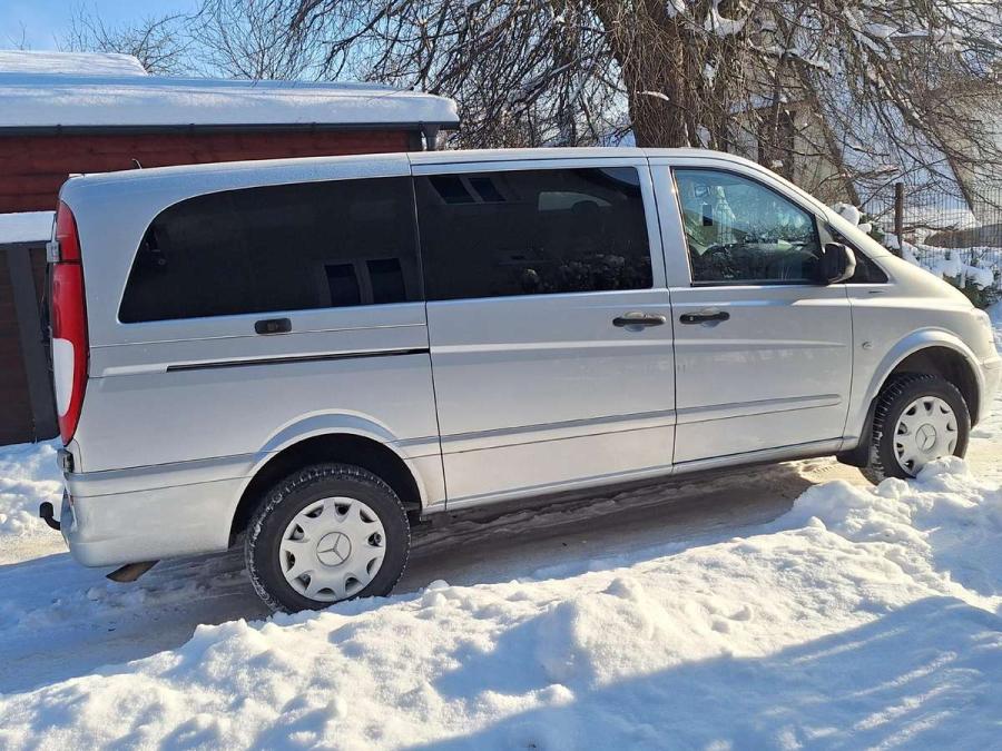 Grey Mercedes-Benz Vito 2012 in Vilnius, with an engine capacity of 0.00 L and mileage of 285 thousand km for 10750 €, photo 2 on AUTOMOTO.COM.LV