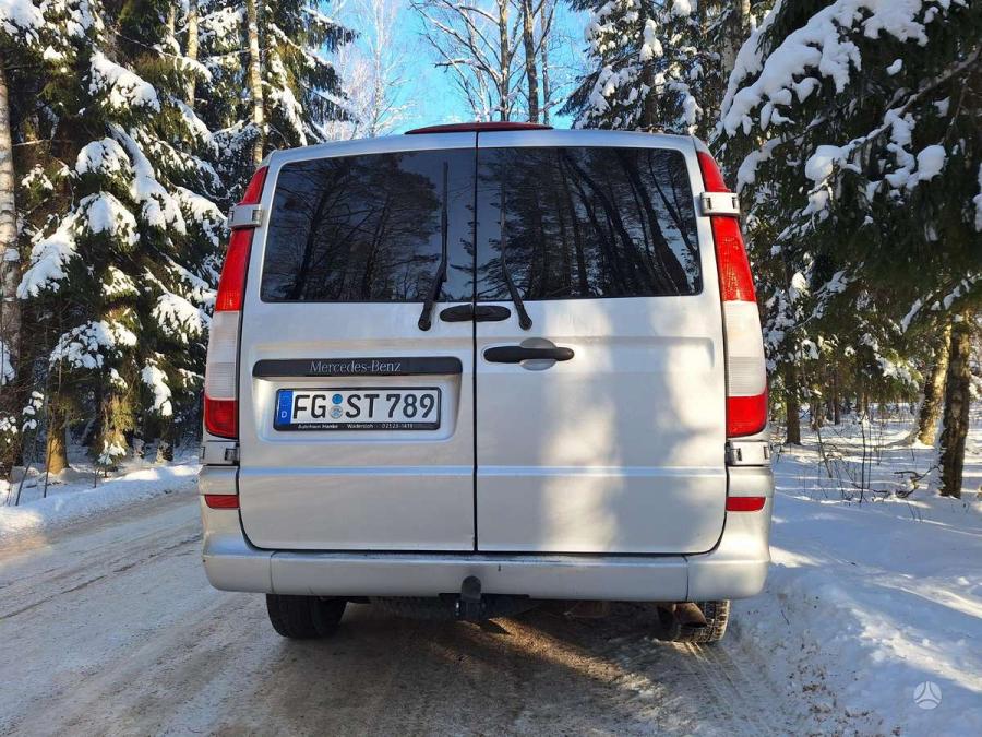 Grey Mercedes-Benz Vito 2012 in Vilnius, with an engine capacity of 0.00 L and mileage of 285 thousand km for 10750 €, photo 3 on AUTOMOTO.COM.LV