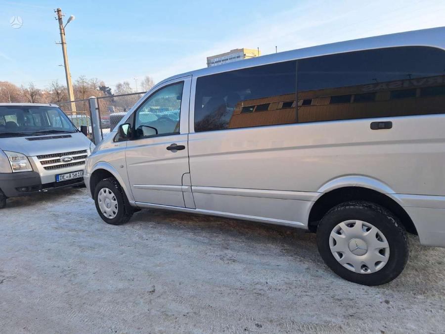 Grey Mercedes-Benz Vito 2012 in Vilnius, with an engine capacity of 0.00 L and mileage of 285 thousand km for 10750 €, photo 4 on AUTOMOTO.COM.LV
