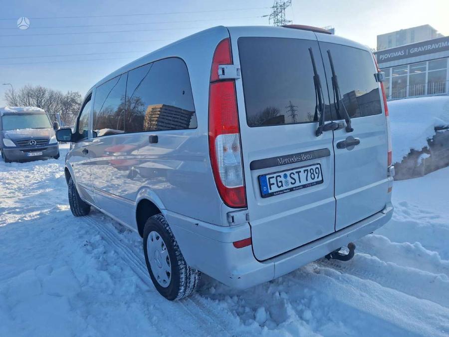 Grey Mercedes-Benz Vito 2012 in Vilnius, with an engine capacity of 0.00 L and mileage of 285 thousand km for 10750 €, photo 8 on AUTOMOTO.COM.LV