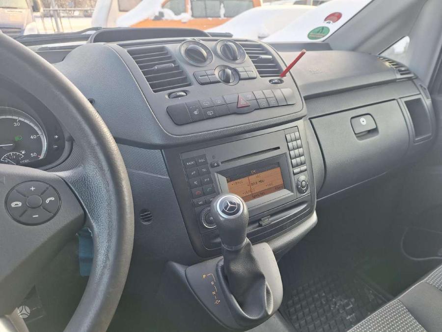 Grey Mercedes-Benz Vito 2012 in Vilnius, with an engine capacity of 0.00 L and mileage of 285 thousand km for 10750 €, photo 13 on AUTOMOTO.COM.LV