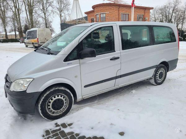 Grey Mercedes-Benz Vito 2012 in Marijampole, with an engine capacity of 2.14 L and mileage of 290 thousand km for 6299 €, photo 1 on AUTOMOTO.COM.LV