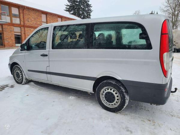 Grey Mercedes-Benz Vito 2012 in Marijampole, with an engine capacity of 2.14 L and mileage of 290 thousand km for 6299 €, photo 2 on AUTOMOTO.COM.LV
