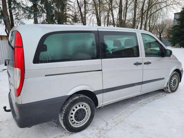 Grey Mercedes-Benz Vito 2012 in Marijampole, with an engine capacity of 2.14 L and mileage of 290 thousand km for 6299 €, photo 3 on AUTOMOTO.COM.LV