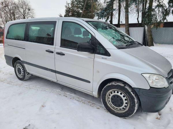 Grey Mercedes-Benz Vito 2012 in Marijampole, with an engine capacity of 2.14 L and mileage of 290 thousand km for 6299 €, photo 5 on AUTOMOTO.COM.LV