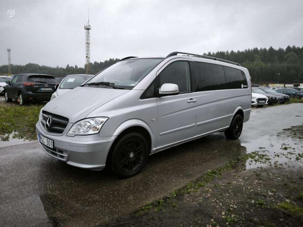 Grey Mercedes-Benz Vito 2012 in Vilnius, with an engine capacity of 2.20 L and mileage of 279 thousand km for 10900 €, photo 1 on AUTOMOTO.COM.LV