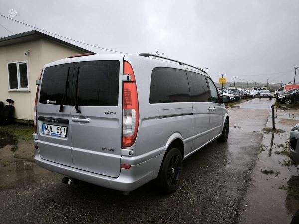 Grey Mercedes-Benz Vito 2012 in Vilnius, with an engine capacity of 2.20 L and mileage of 279 thousand km for 10900 €, photo 5 on AUTOMOTO.COM.LV