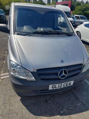 Pelēks Mercedes-Benz Vito 2012 Alīta, ar dzinēja tilpumu 2.20 L un nobraukumu 162 tūkst. km par 3200 €, foto  vietnē AUTOMOTO.COM.LV