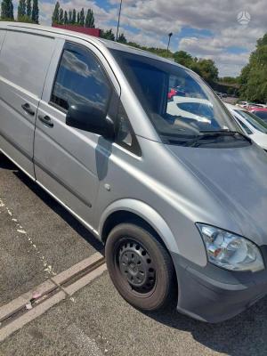 Pelēks Mercedes-Benz Vito 2012 Alīta, ar dzinēja tilpumu 2.20 L un nobraukumu 162 tūkst. km par 3200 €, foto 3 vietnē AUTOMOTO.COM.LV