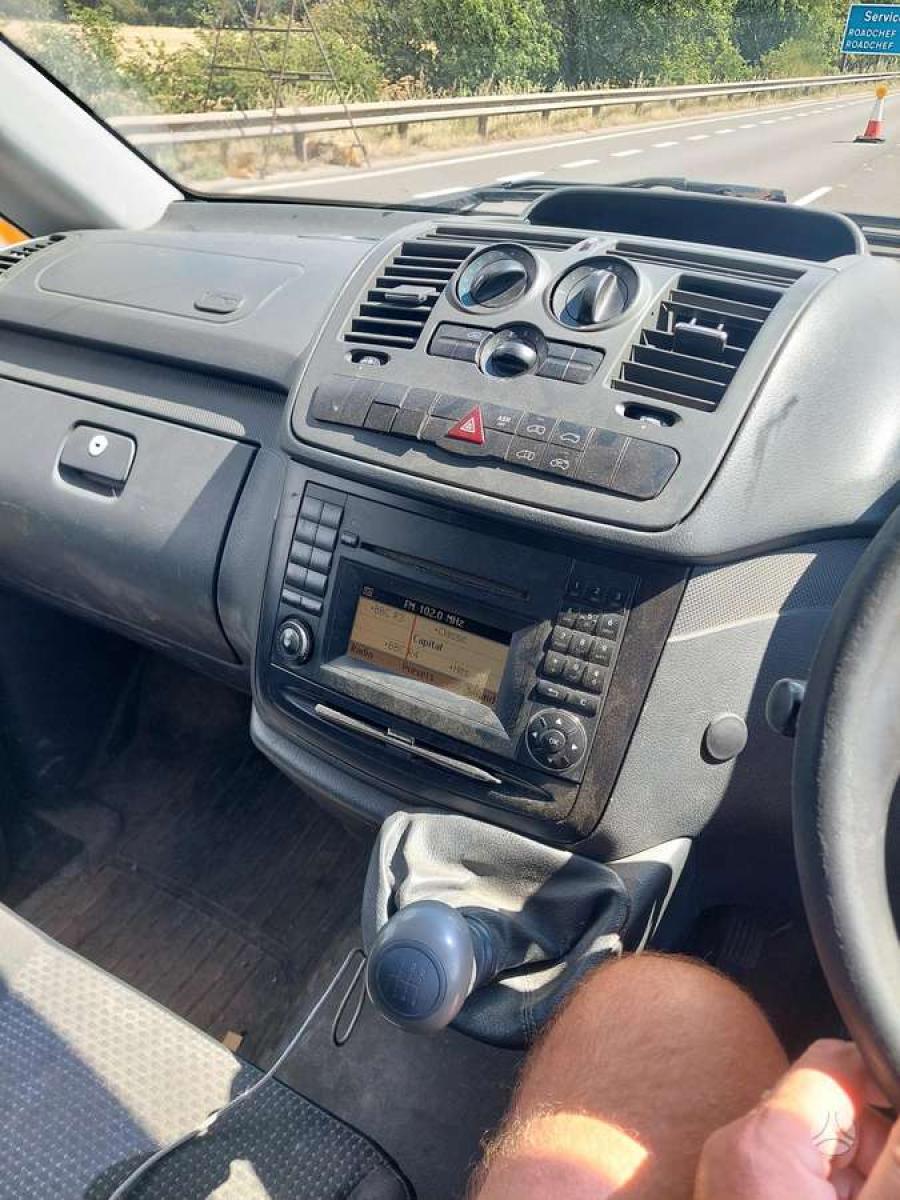 Pelēks Mercedes-Benz Vito 2012 Alīta, ar dzinēja tilpumu 2.20 L un nobraukumu 162 tūkst. km par 3200 €, foto 5 vietnē AUTOMOTO.COM.LV