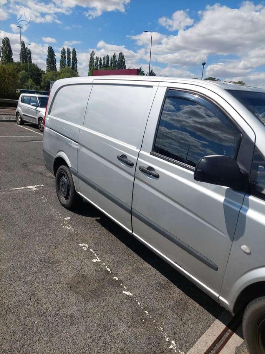 Pelēks Mercedes-Benz Vito 2012 Alīta, ar dzinēja tilpumu 2.20 L un nobraukumu 162 tūkst. km par 3200 €, foto 8 vietnē AUTOMOTO.COM.LV