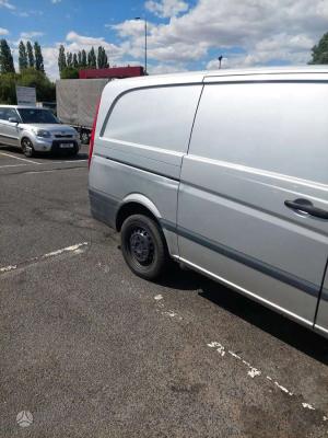 Pelēks Mercedes-Benz Vito 2012 Alīta, ar dzinēja tilpumu 2.20 L un nobraukumu 162 tūkst. km par 3200 €, foto 9 vietnē AUTOMOTO.COM.LV