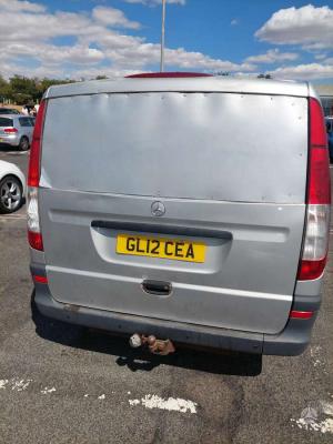 Pelēks Mercedes-Benz Vito 2012 Alīta, ar dzinēja tilpumu 2.20 L un nobraukumu 162 tūkst. km par 3200 €, foto 11 vietnē AUTOMOTO.COM.LV