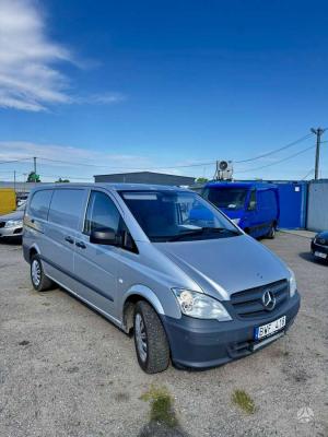 Pelēks Mercedes-Benz Vito 2012 Kauņa, ar dzinēja tilpumu 2.10 L un nobraukumu 235 tūkst. km par 5500 €, foto  vietnē AUTOMOTO.COM.LV