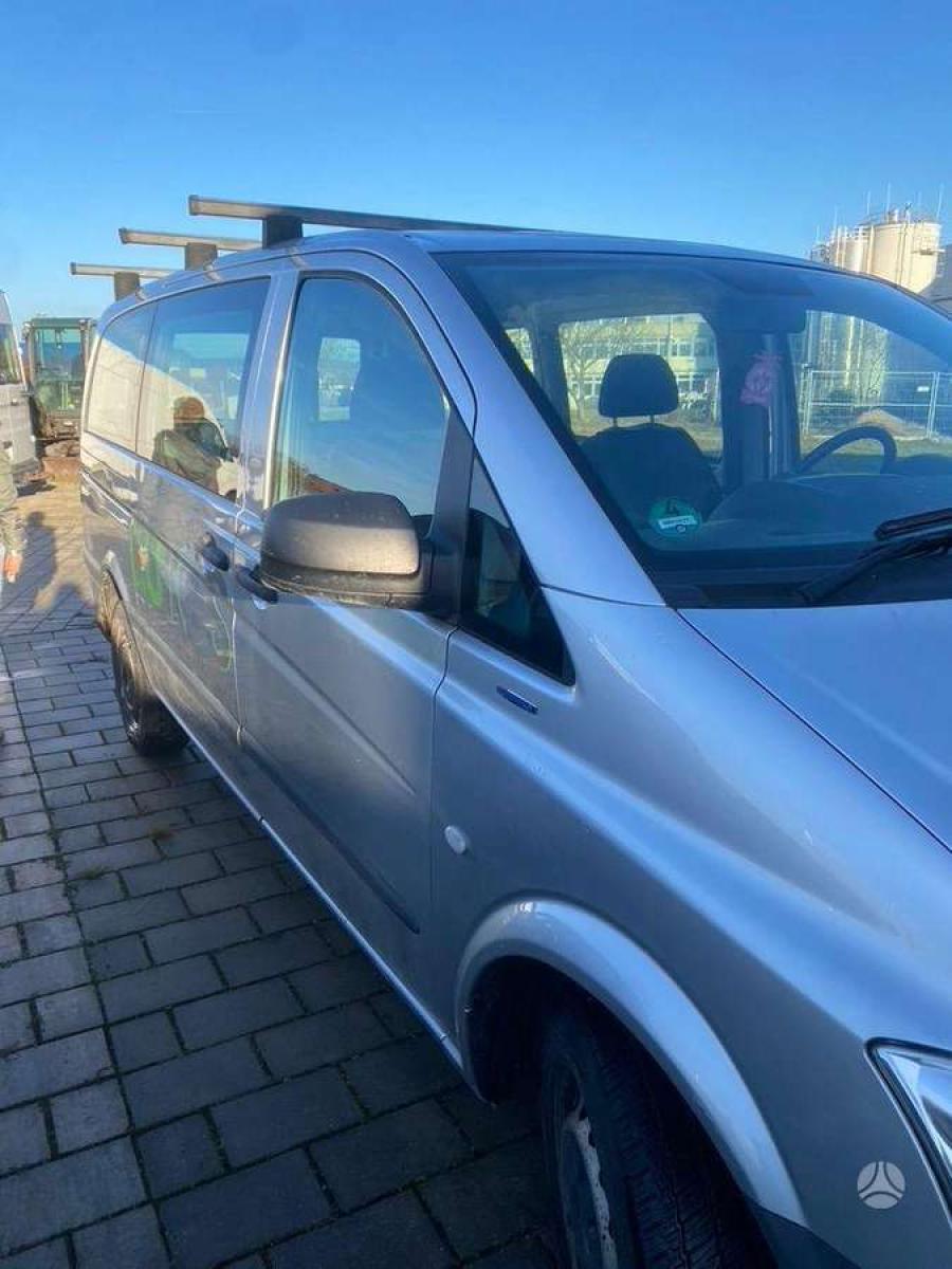Pelēks Mercedes-Benz Vito 2013 Utena, ar dzinēja tilpumu 2.10 L un nobraukumu 273 tūkst. km par 4999 €, foto 3 vietnē AUTOMOTO.COM.LV