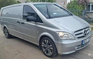 Pelēks Mercedes-Benz Vito 2013 Viļņa, ar dzinēja tilpumu 2.14 L un nobraukumu 545 tūkst. km par 4500 €, foto  vietnē AUTOMOTO.COM.LV