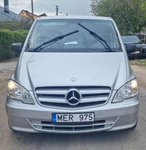 Pelēks Mercedes-Benz Vito 2013 Viļņa, ar dzinēja tilpumu 2.14 L un nobraukumu 545 tūkst. km par 4500 €, foto 3 vietnē AUTOMOTO.COM.LV